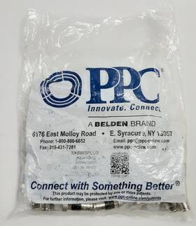 EX6PLUS BELDEN Ppc Coax Signal Compression Connector