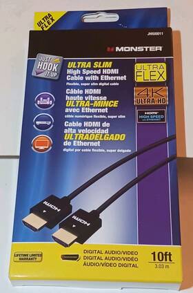 JHIU0011 MONSTER Ultra Flex High Hdmi Cable Ethernet